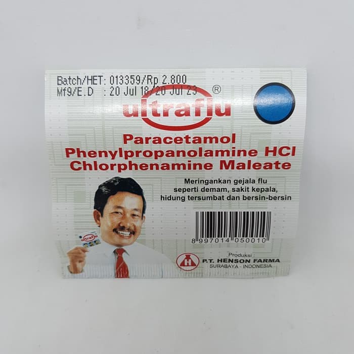Jual ULTRAFLU KAPLET PER STRIP (isi 4 tablet) | Shopee Indonesia