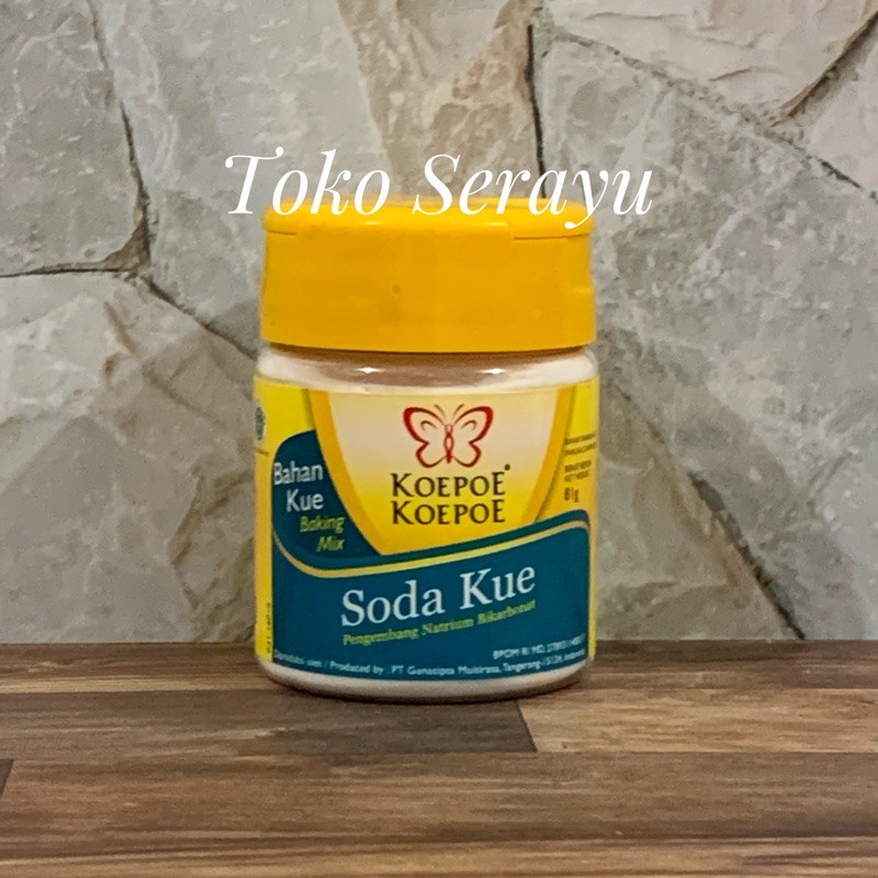 Jual Soda Kue Kopoe Koepoe 45 Gram | Shopee Indonesia
