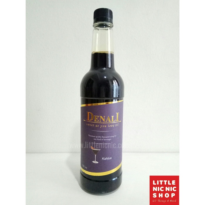 Jual Sirup Denali Kahlua Flavoured Syrup minuman cafe | Shopee Indonesia