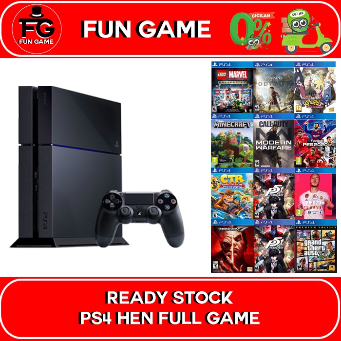 Jual Ps4 Fat Hen 500Gb /Ps4 Fat Cfw Game Permanen Cocok Dirental ...