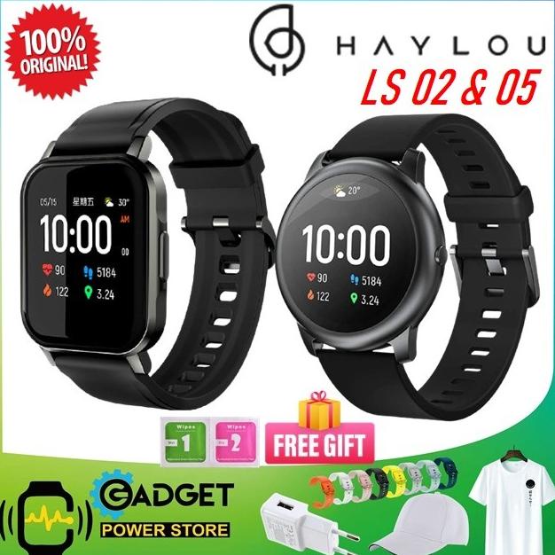 Jual Haylou LS05 LS02 Solar Smartwatch LS 05 LS 02 Bluetooth Sport Mode ...