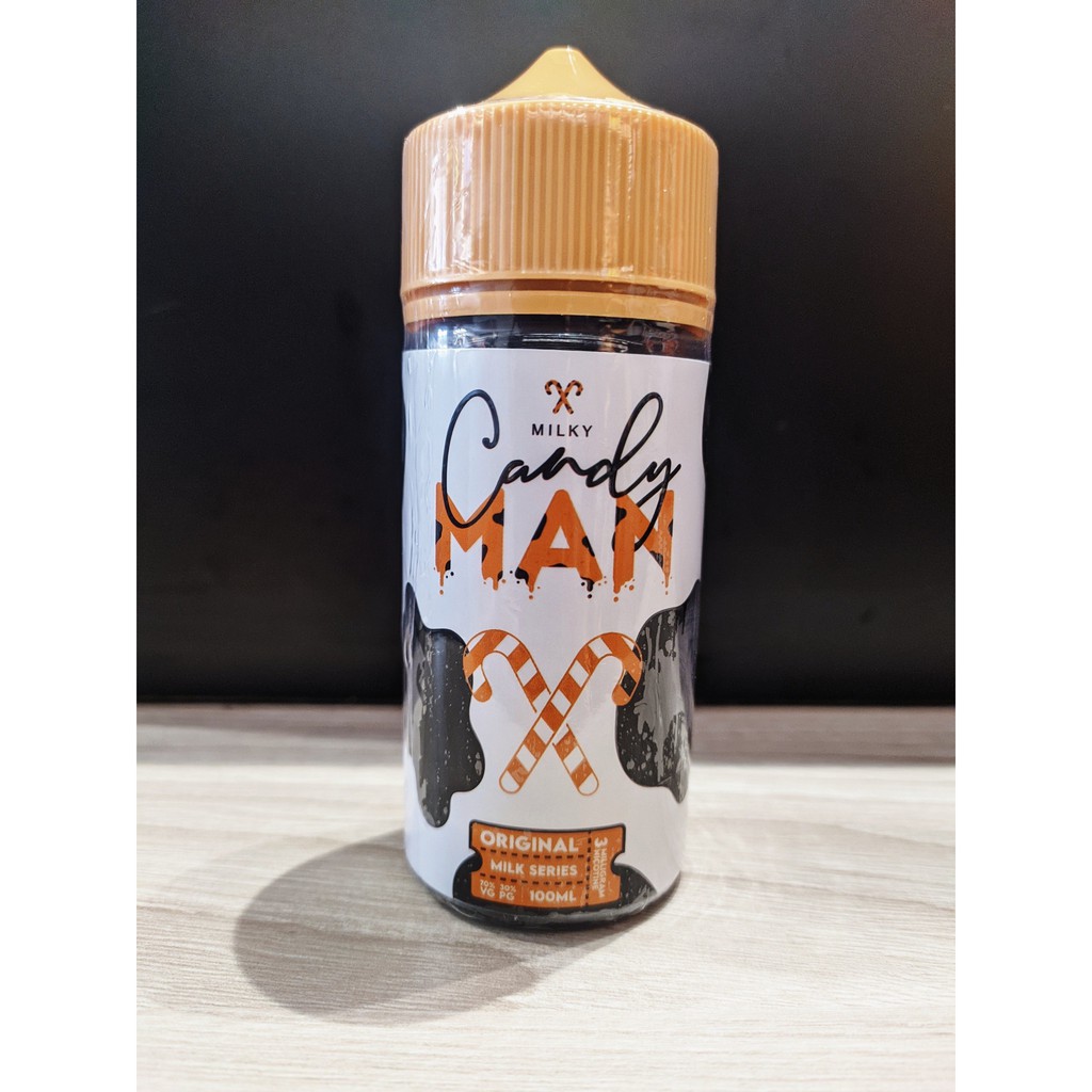 Jual Liquid Candy man Milky Series Milk Original 3MG | Shopee Indonesia