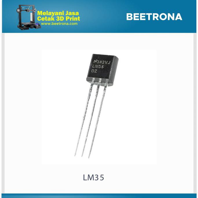 Jual LM35 LM 35 LM35DZ TO92 Temperature Sensor Suhu for Arduino beetron65 Buru Order | Shopee ...