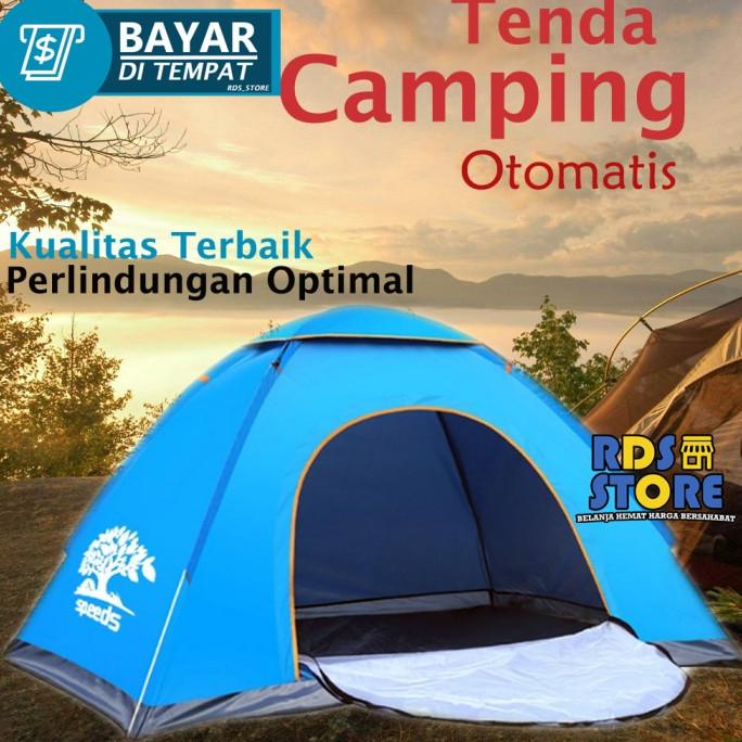Jual 018-01 Speeds Tenda Camping Buka Otomatis Original Speeds 2 Orang ...