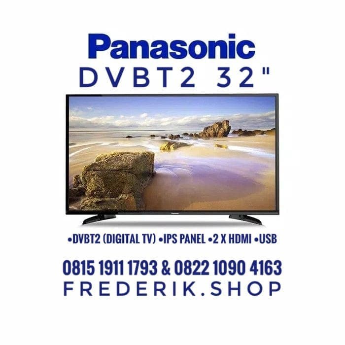 Jual Promo LED TV Panasonic Viera 32 Inch TH-32F306G - 32F306 DVB-T2 ...