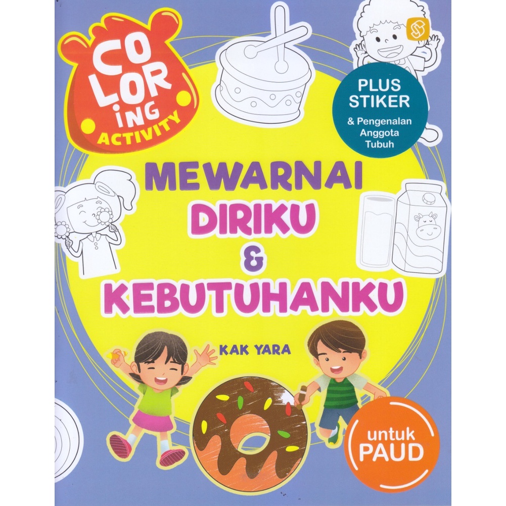 Jual Coloring Activity Mewarnai Diriku & Kebutuhanku - Kak Yara ...
