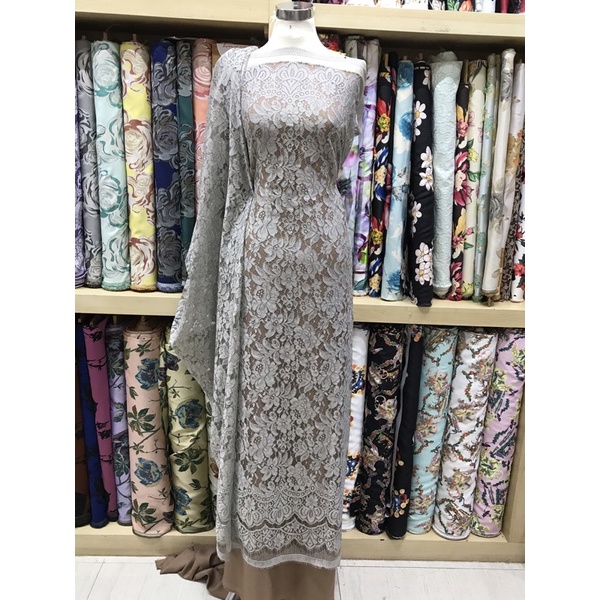 Jual Brokat Panel Cotton/Brokat Katun 8170 (Motif Florence) | Shopee ...