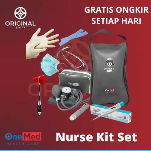 Jual NURSE KIT ONEMED SET STANDARD PAKET LENGKAP ALAT PEMERIKSAAN ...