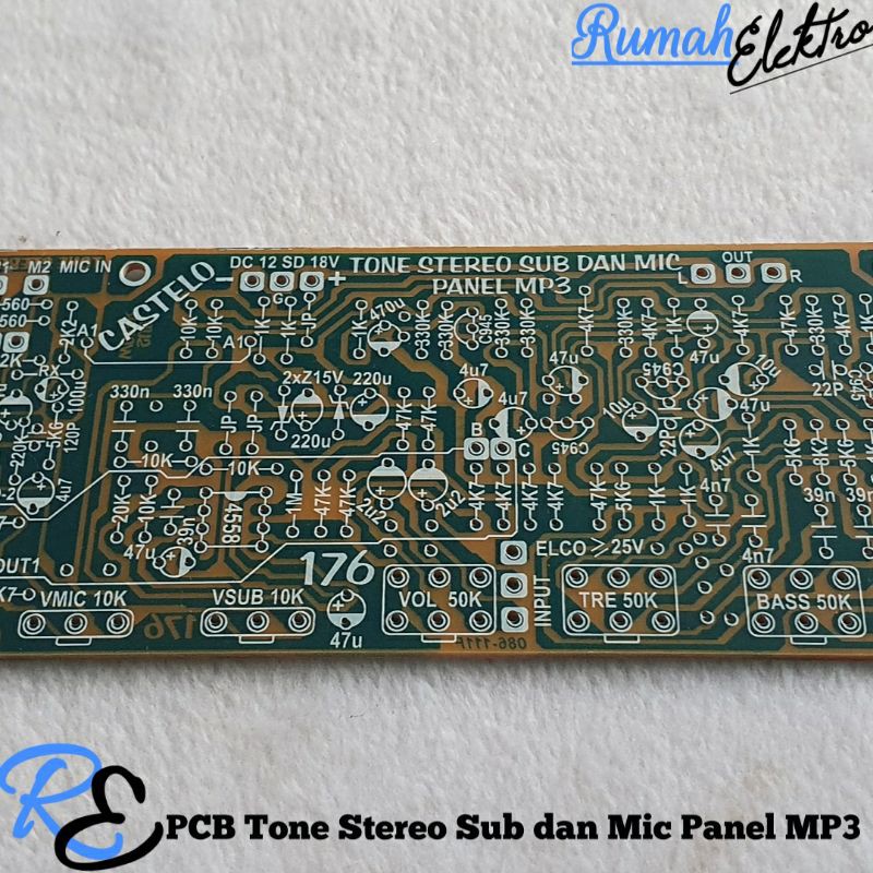 Jual PCB Tone Control Stereo Subwoofer dan Mic | Shopee Indonesia