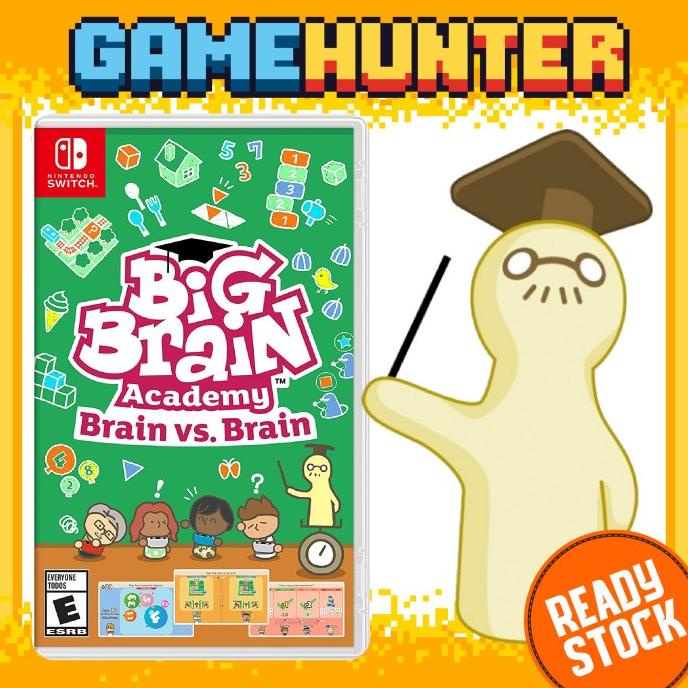 Jual Nintendo Switch Big Brain Academy Brain vs. Brain | Shopee Indonesia