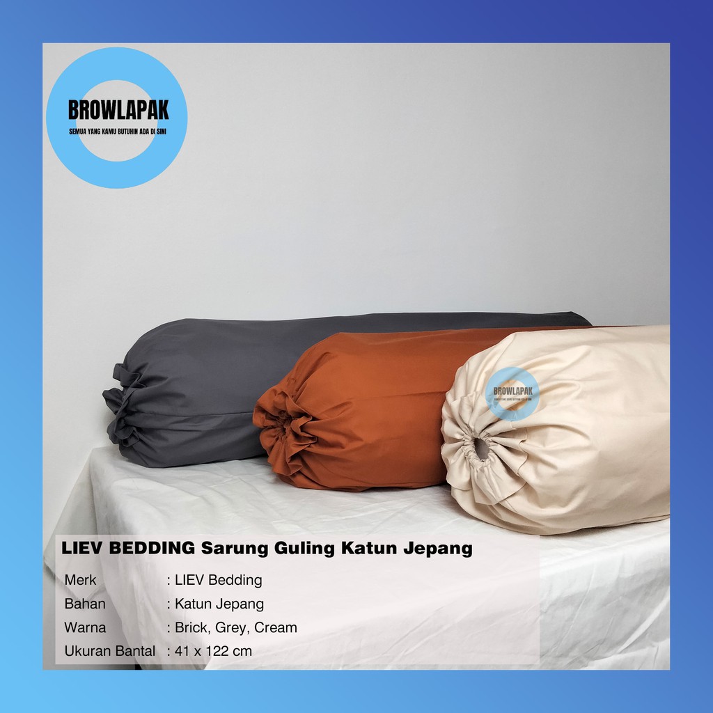 Jual Sarung Guling Hotel Liev Katun Jepang Earth Tones | Shopee Indonesia