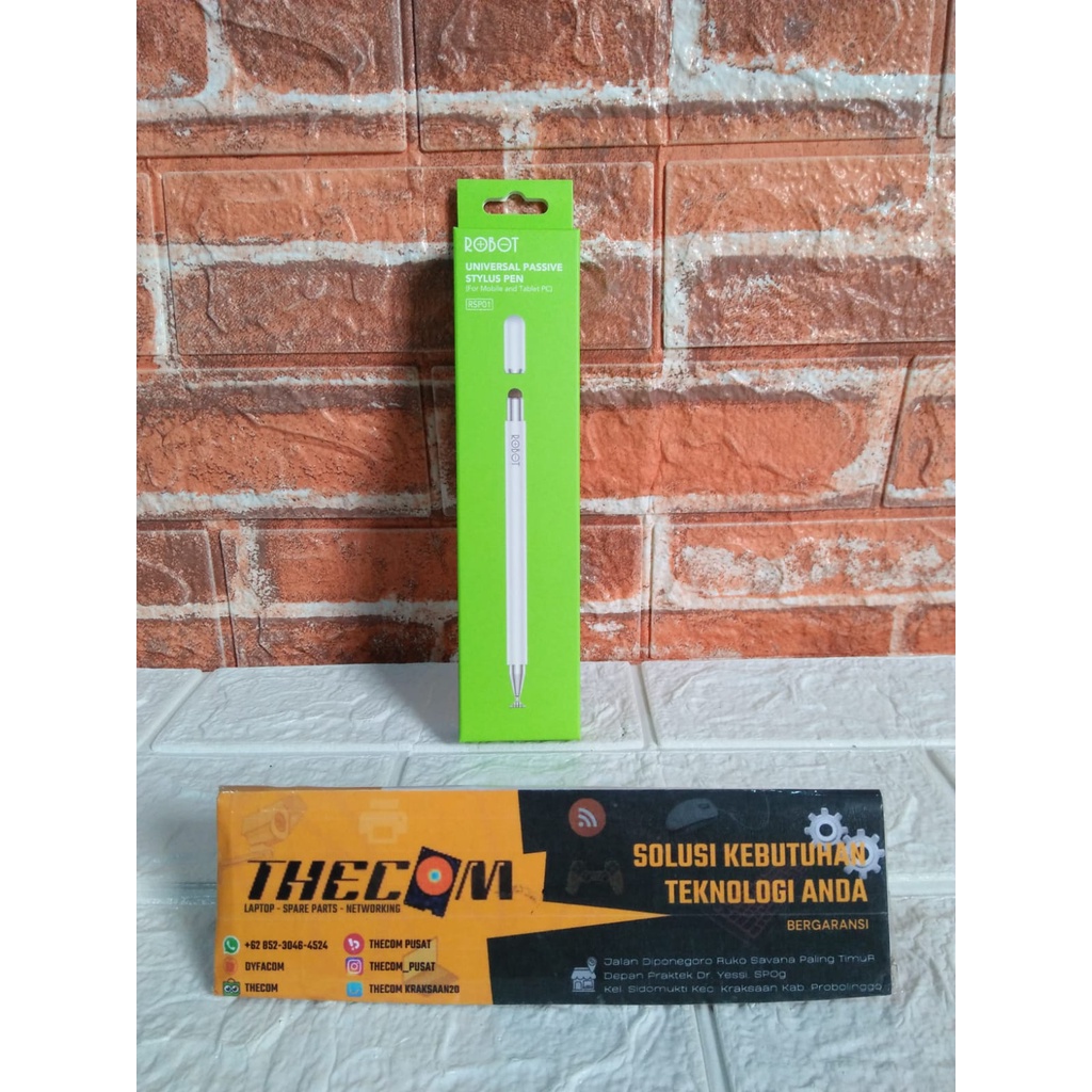 Jual STYLUS PEN ROBOT RSP01 Universal 2 in 1 Capacitive for Mobile ...