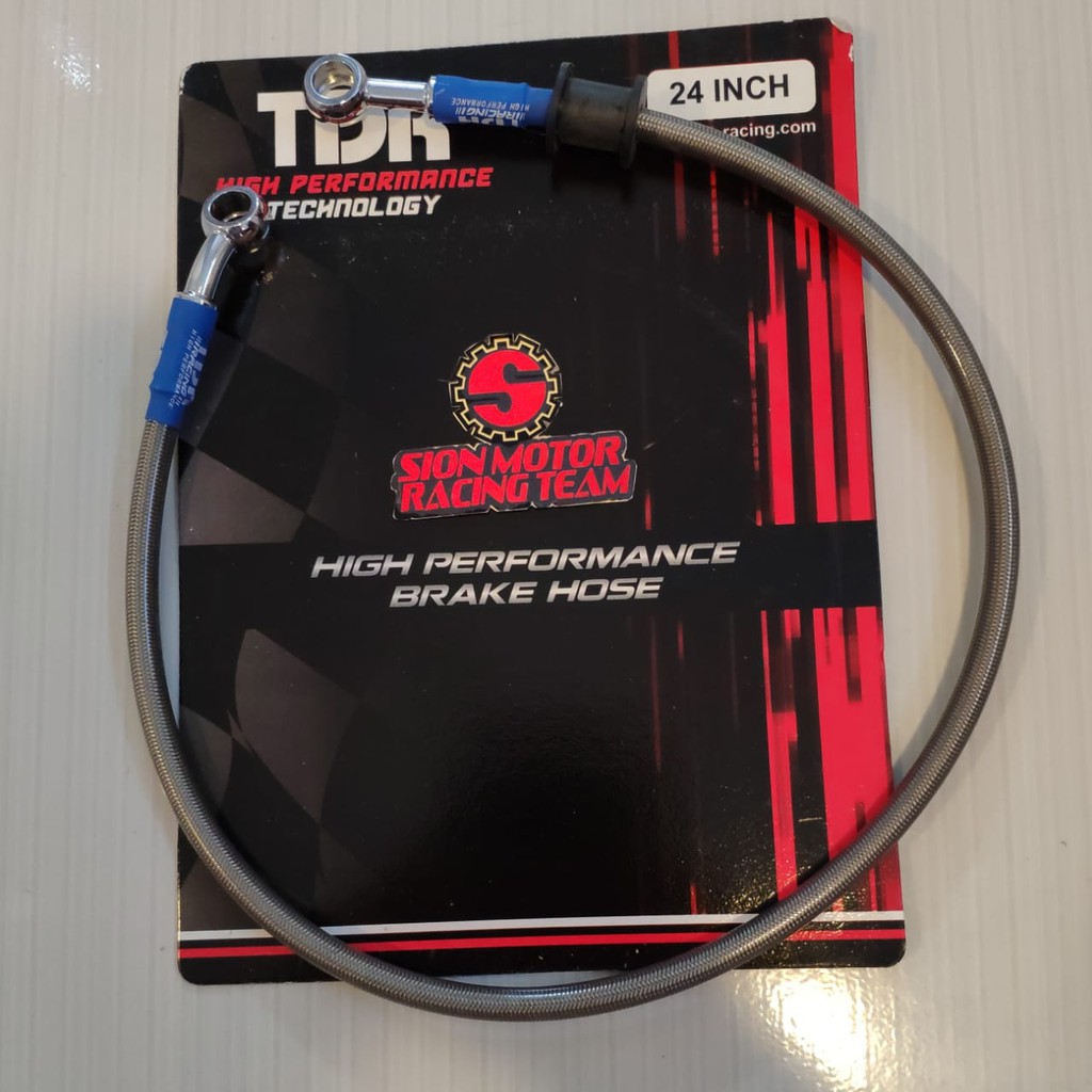 Jual Selang Rem Cakram Ukuran 24 Inchi 60cm Silver TDR Racing | Shopee Indonesia