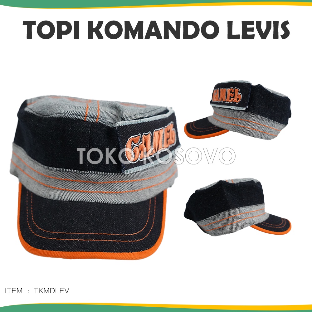 Jual Topi Komando Anak Laki Laki Motif TNI Usia 2 - 10 Tahun, Topi ...