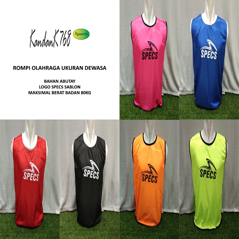 Jual Rompi Olahraga SPECS Rompi Futsal Rompi Sepakbola Rompi Voli Rompi ...