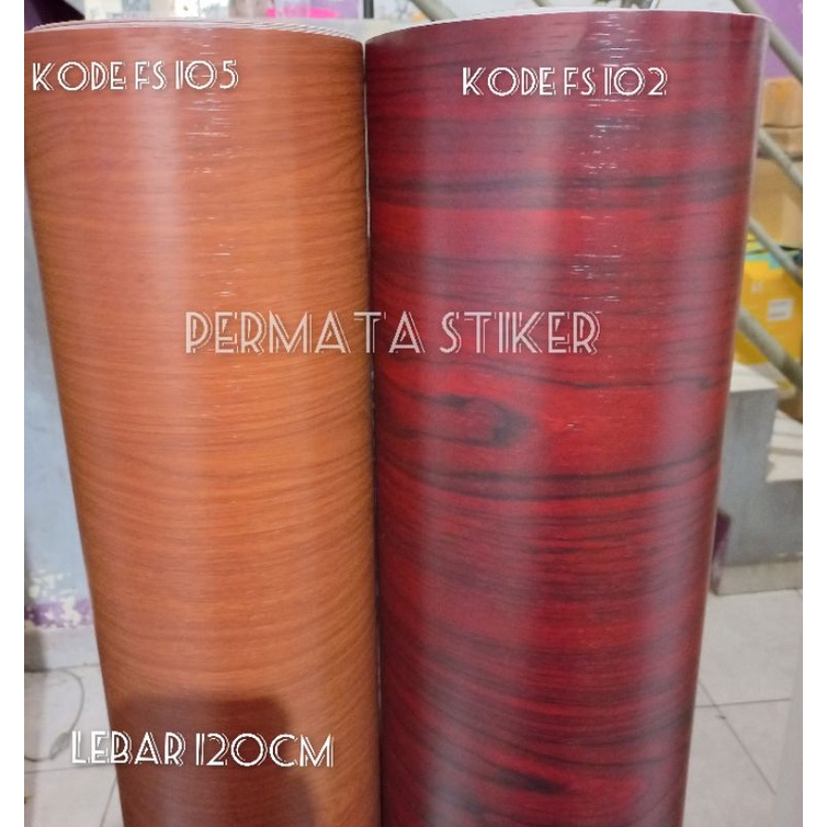 Jual stiker kayu/wallstiker/stiker serat kayu/stiker dinding/stiker ...