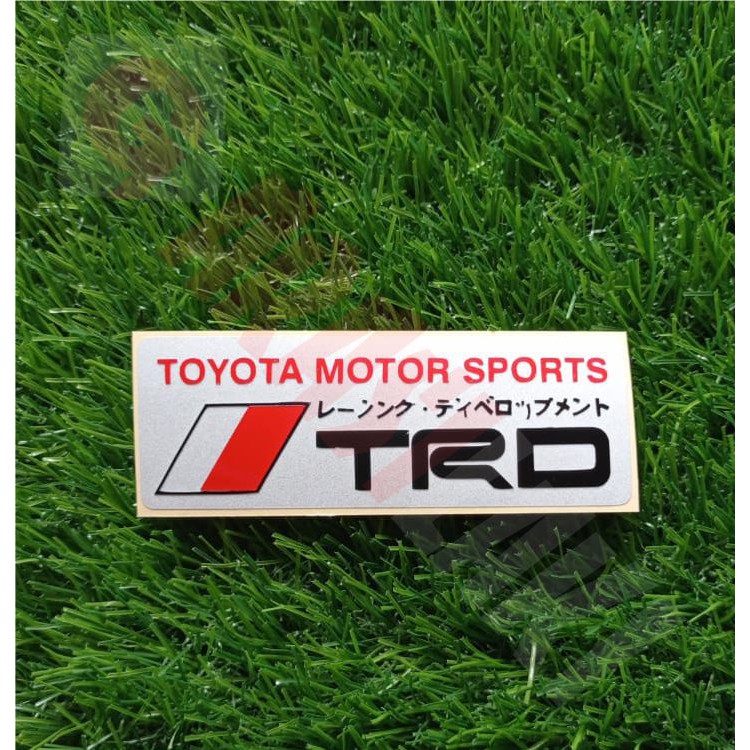 Jual sticker/cutting/TRD/TOYOTA/MOTOR/SPORTS | Shopee Indonesia