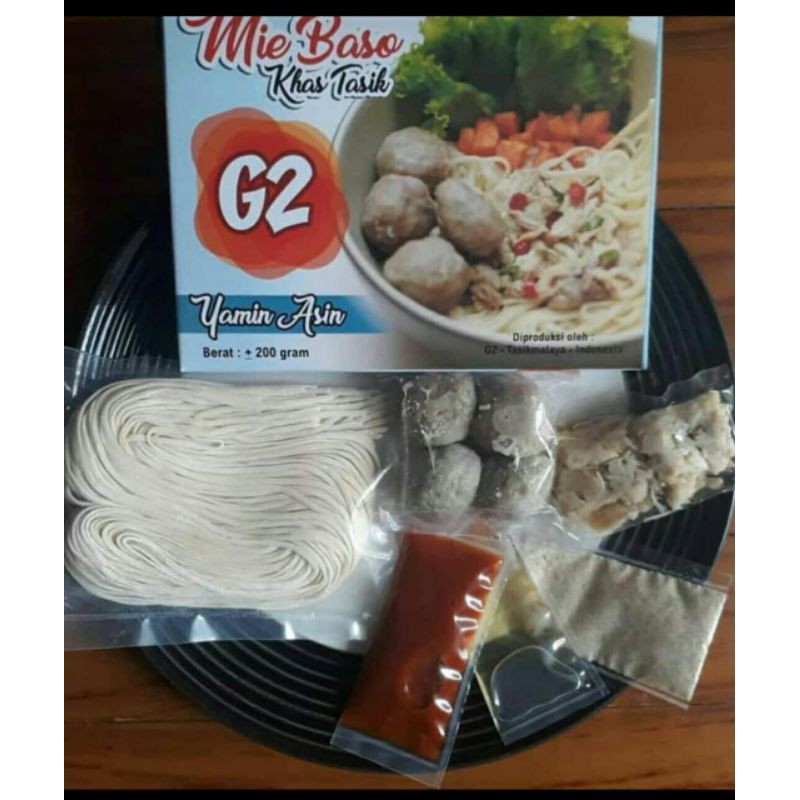 Jual Mie Baso Tasik G2 Kemasan Baru | Shopee Indonesia