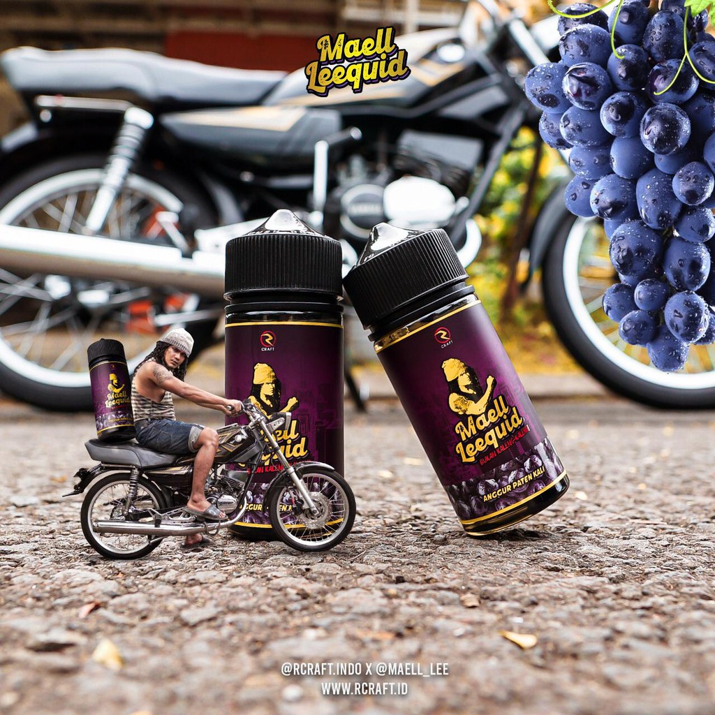 Jual LIQUID MAELL LEE X RCRAFT 100ML | Shopee Indonesia