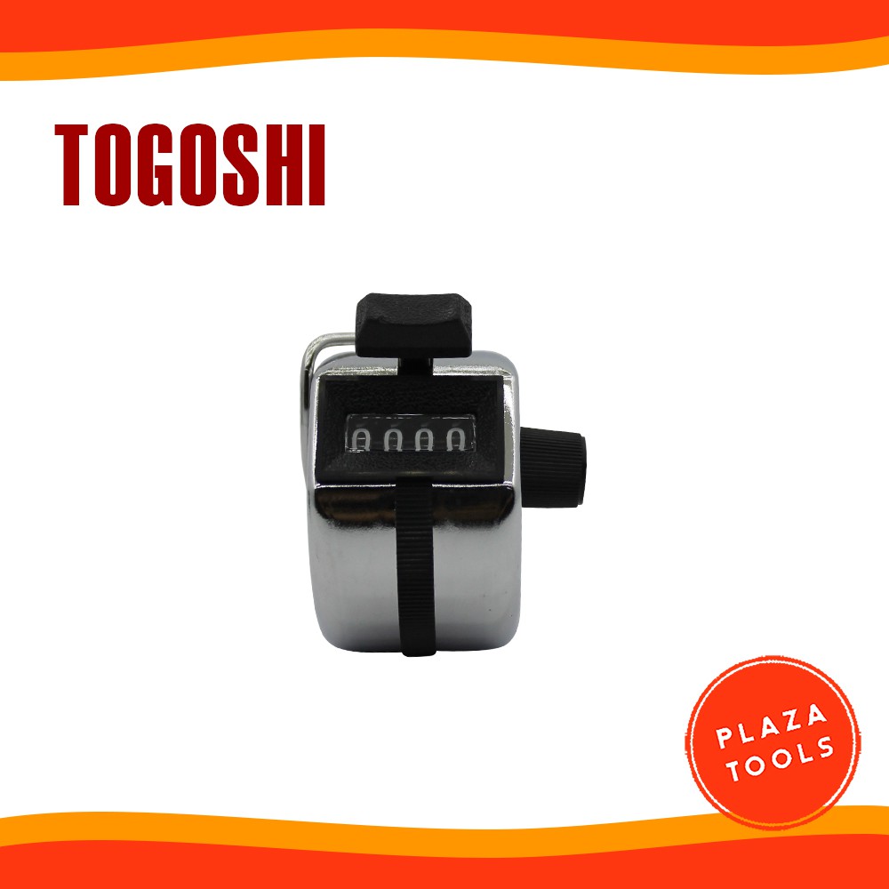 Jual TOGOSHI Alat Hitung Manual Satuan 4 Digit Hand Tally Counter ...