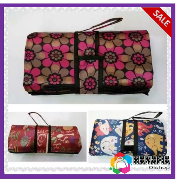 Jual KARPET TIKAR PIKNIK UK 200X150CM | TIKAR LIPAT MICROSATIN ...