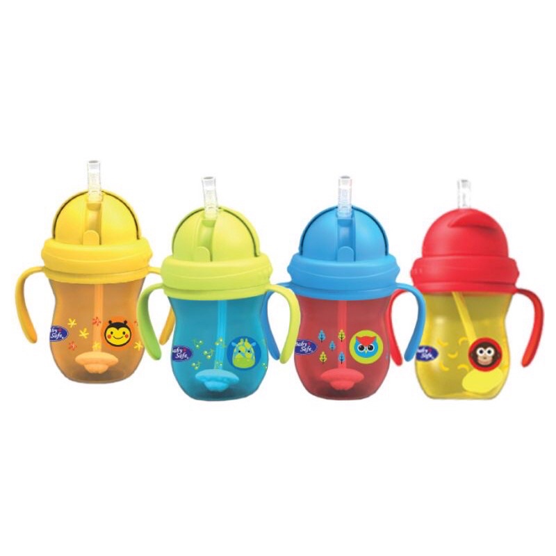 Jual Baby Safe Cup with Straw 270ml SK019 - Babysafe Botol Minum Anak ...