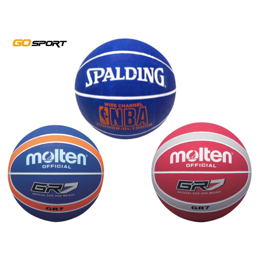 Jual BBMGR7 Bola Basket Molten GR7 & Spalding Nilon Basketball | Shopee ...