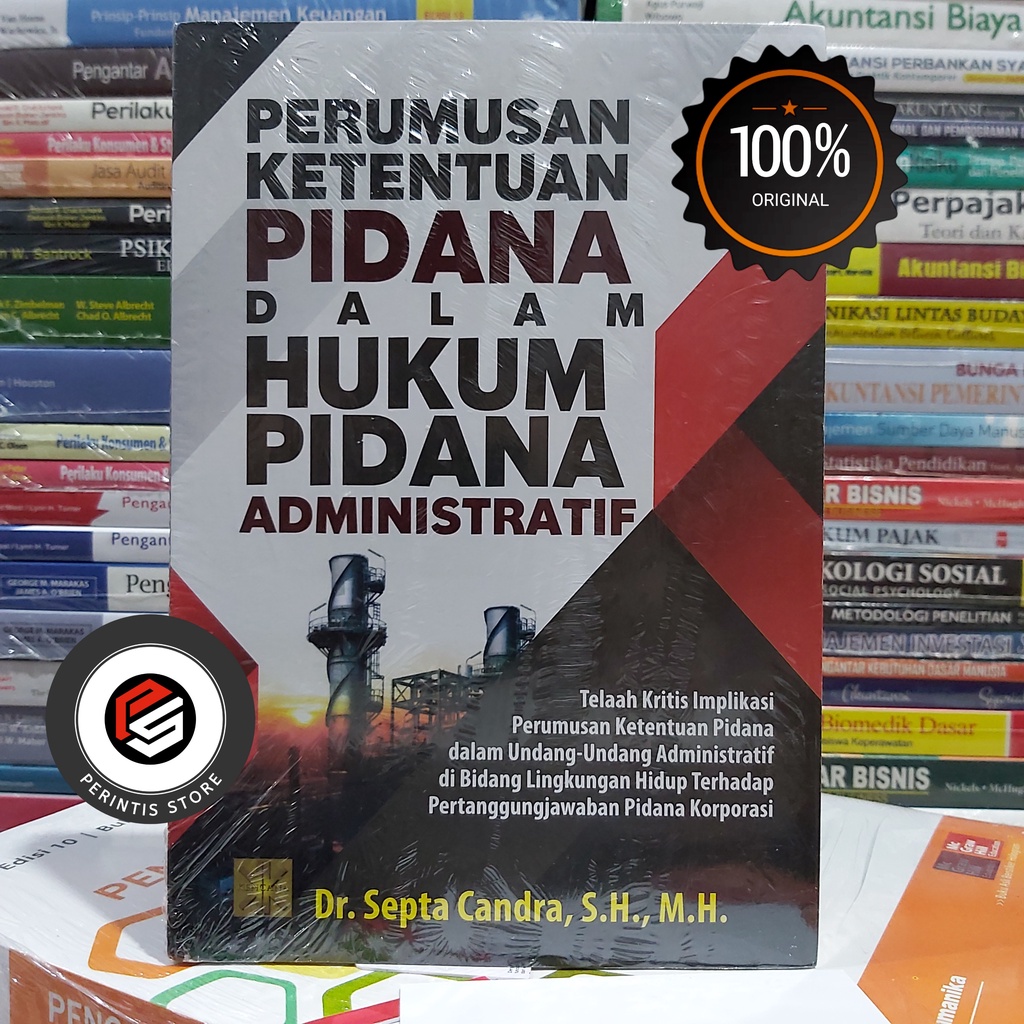 Jual Perumusan Ketentuan Pidana Dalam Hukum Pidana Oleh Septa Candra # ...