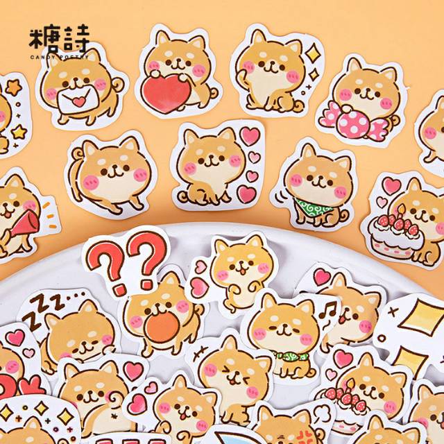 Jual SHIBA INU MOOD DECO STICKER PACK | Shopee Indonesia