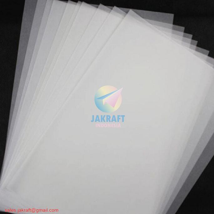 Jual Kertas Kalkir A4 100 Gram Gsm Putih Transparan Impor GLAMA Diamant ...