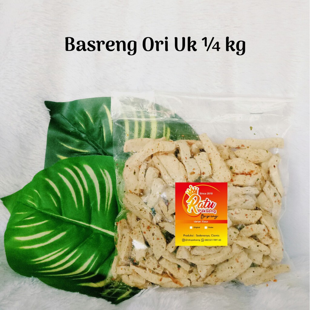 Jual Basreng Original 1/4 Kg | Shopee Indonesia
