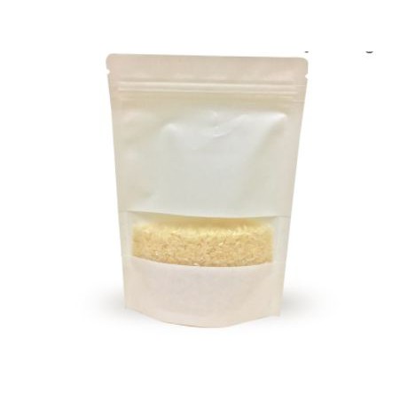 Jual STANDING POUCH WINDOW WHITE Putih 15 x 22 300gr KEMASAN PREMIUM ...