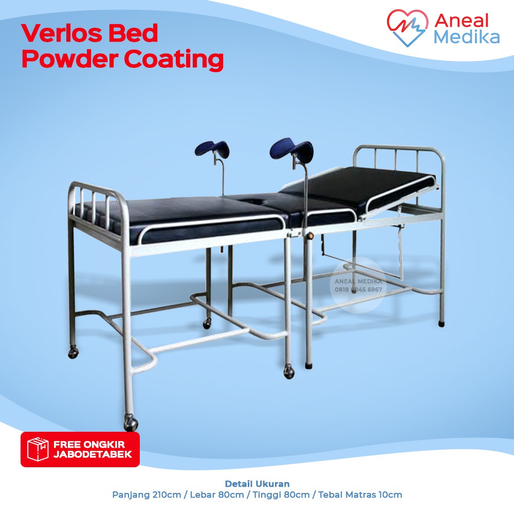 Jual Verlos Bed - Bed Partus Besi - Ranjang untuk Persalinan - Meja ...
