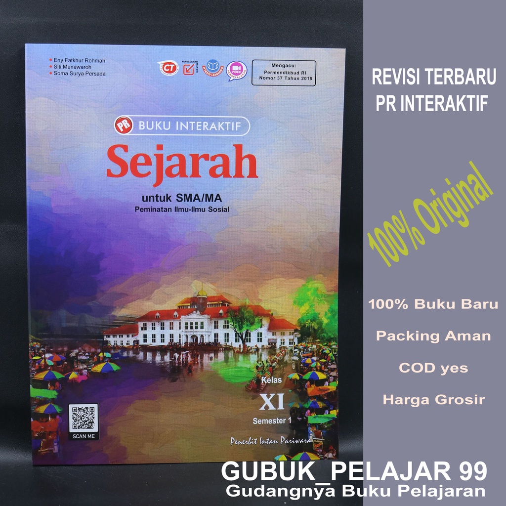 Jual PR INTERAKTIF SEJARAH 11 Semester 1 SMA/MA Intan Pariwara Edisi HVS 2021-2022 | Shopee ...