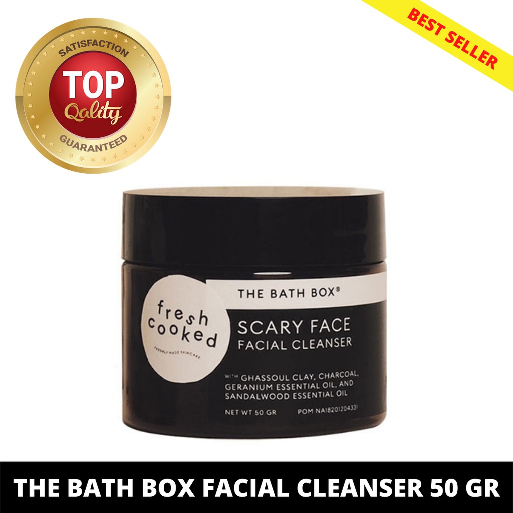 Jual THE BATH BOX Scary Face Facial Cleanser (50 GR) | Shopee Indonesia