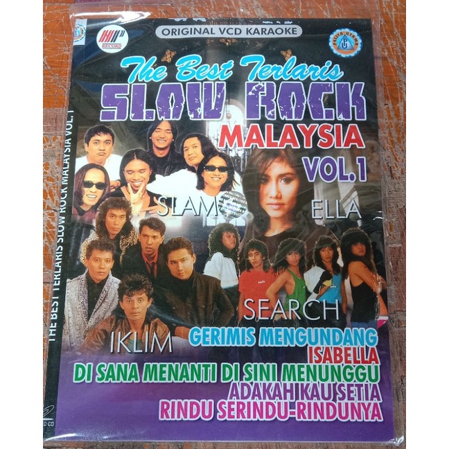 Jual Kaset Vcd Original the best terlaris slow rock Malaysia vol 1 | Shopee Indonesia
