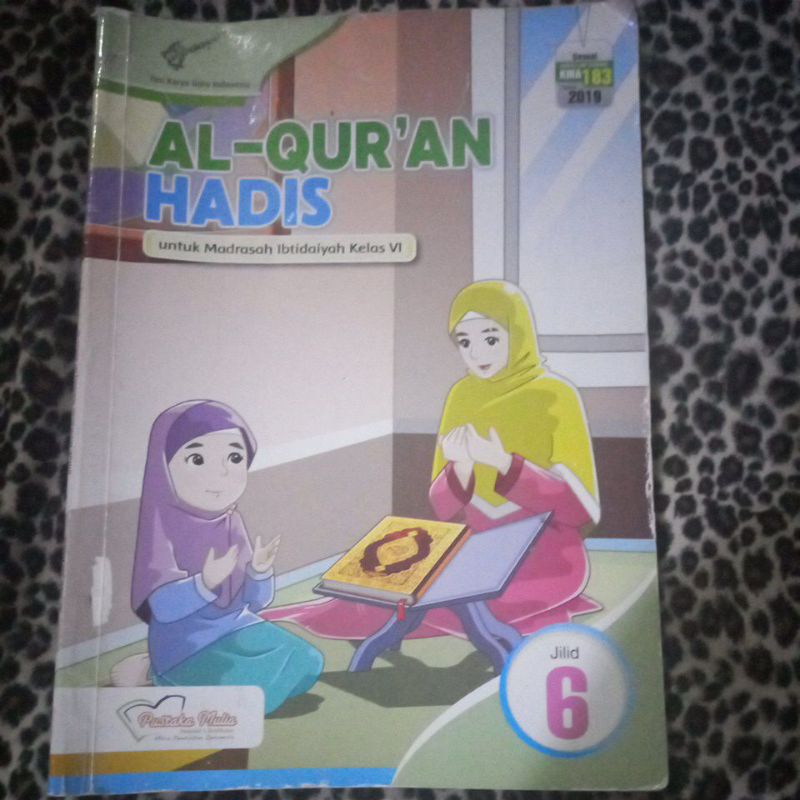 Jual Al-QUR,AN HADIS UNTUK MADRASAH IBTIDAIYAH KELASVI | Shopee Indonesia