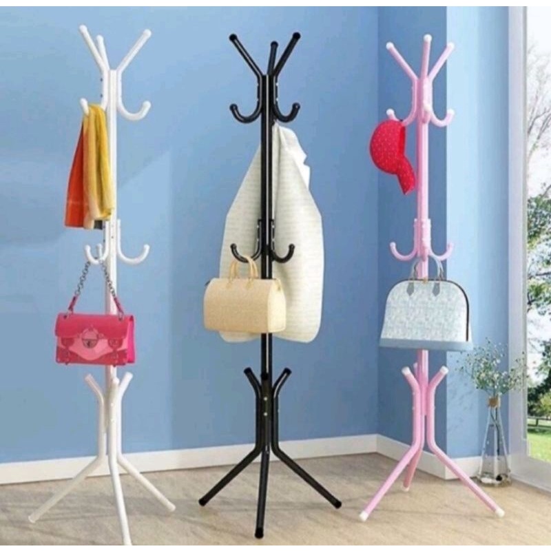Jual STAND HANGER [GANTUNGAN TIANG BERDIRI] HANGER TOPI/TAS | Shopee ...
