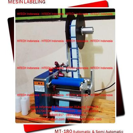 Jual Mesin Labeling Botol Bulat Otomatis Mt-180 Mesin Tempel Stiker ...