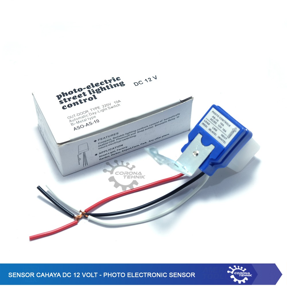 Jual Sensor Cahaya DC 12 Volt Photo Electronic Sensor | Shopee Indonesia