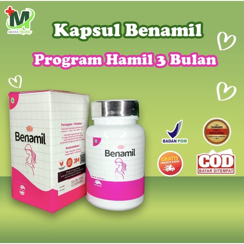 Jual BENAMIL (PROGRAM HAMIL 3 BULAN) | Shopee Indonesia