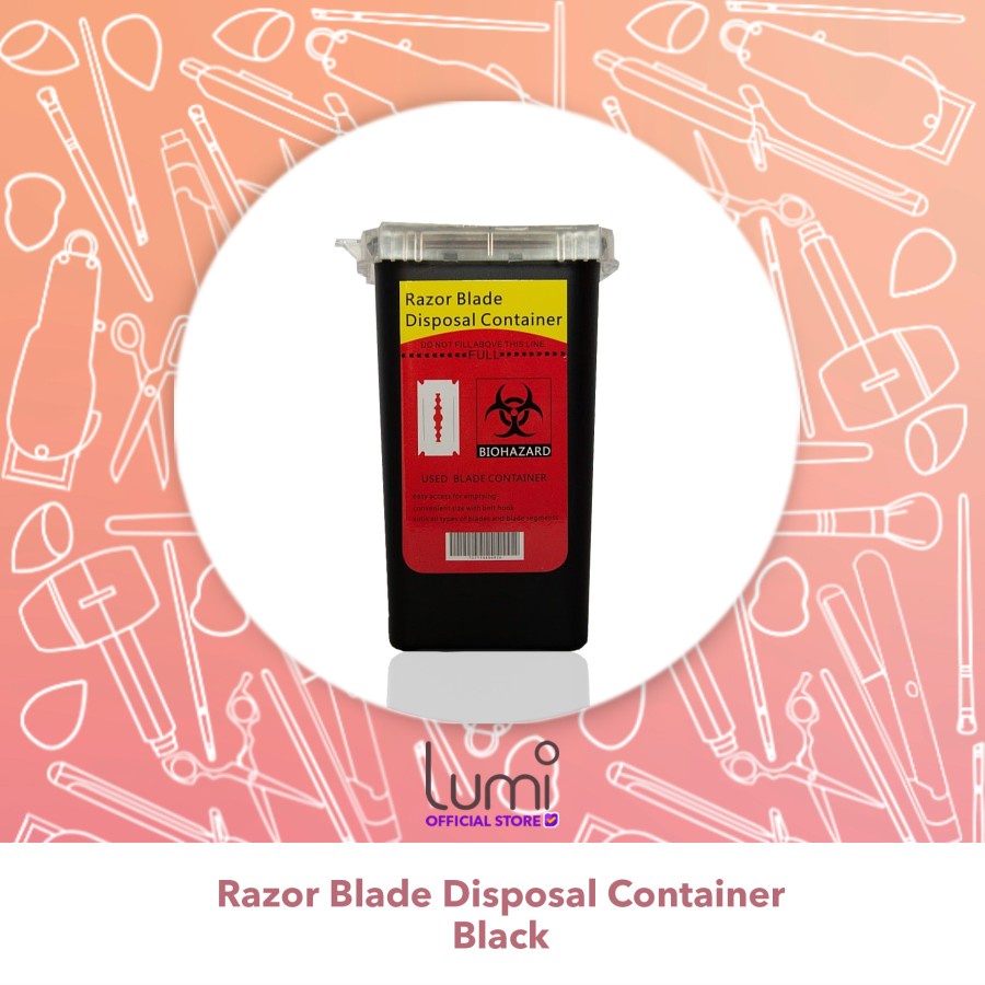 Jual Lumi Razor Blade Disposal Container / Tempat Sampah Pisau Cukur ...
