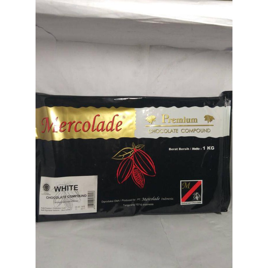 Jual Mercolade White Chocolate Compound 1kg | Shopee Indonesia