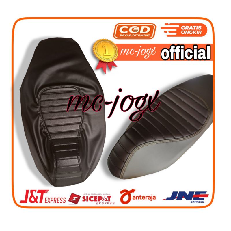 Jual kulit jok cafe racer untuk metic scoopy vario beat fino | Shopee ...