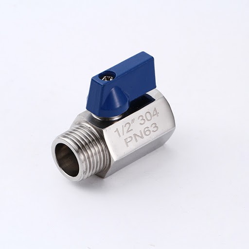 Jual Stainless Steel304Kain Mini Type Ball Valve Kecil Drat Luar Dalam ...