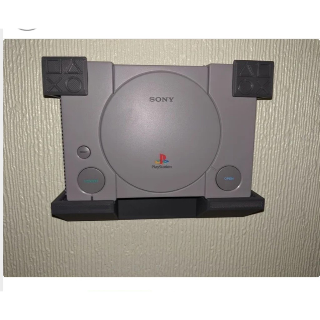 Jual Wall Mount Dudukan Console Playstation Ps1 Classic Holder Stand ...