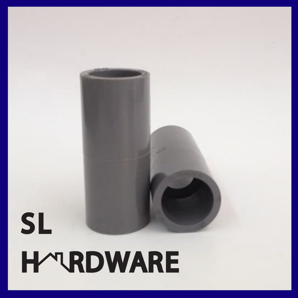 Jual Pipa Sambungan Lurus 1 2 Inch Sambungan Pipa Pvc 1 2 Shopee