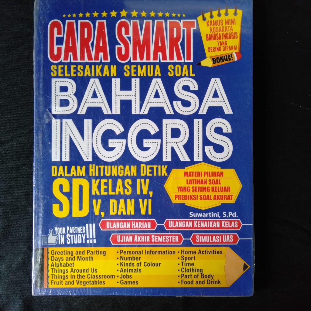 Jual Cara Smart Selesaikan Semua Soal Bahasa Inggris Dalam Hitungan ...