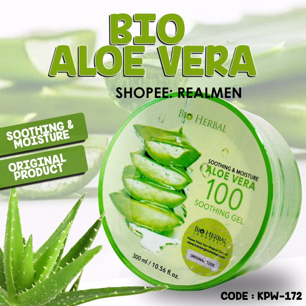 Jual (BPOM) Bio Herbal Aloevera Soothing Gel Original - BIOHERBAL ...