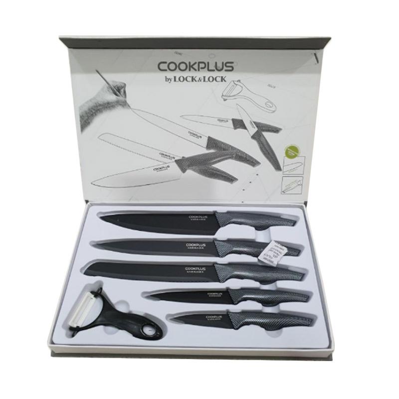 Jual LOCK & LOCK Cookplus Knife Set Set Pisau - Hitam | Shopee Indonesia